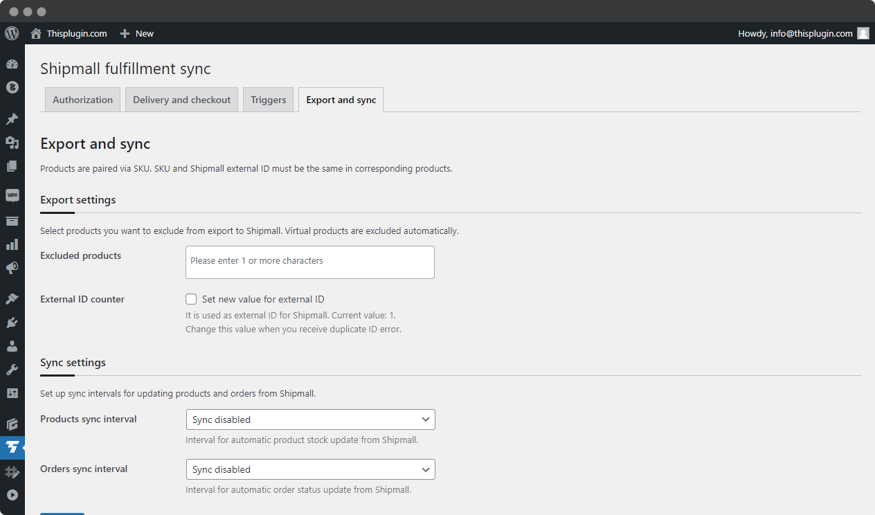 WPShipmall Sync – ThisPlugin.com
