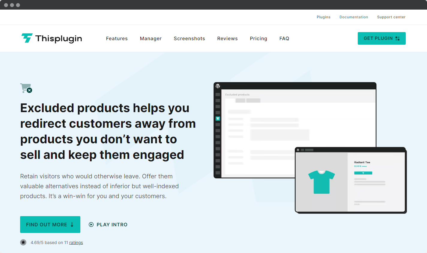 Excluded products - ThisPlugin.com